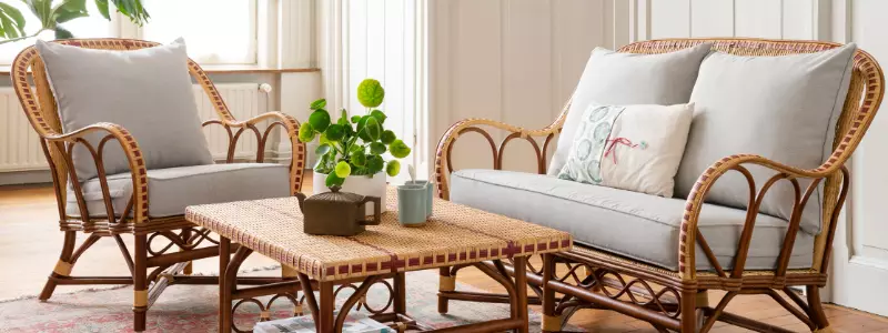 Meuble en rotin : la tendance qui envahit nos intérieurs | Le Mag DIY