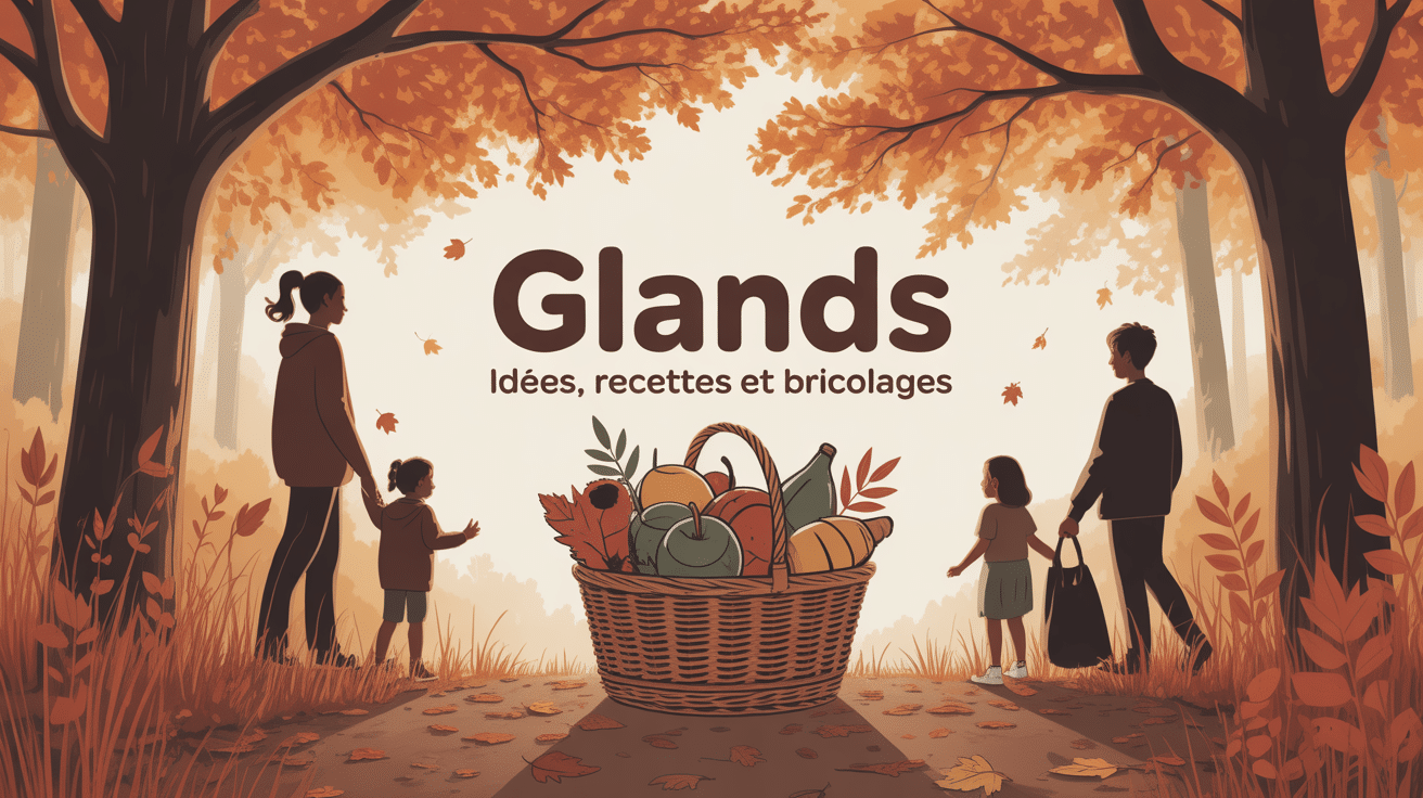 Que faire avec des glands de chêne : idées DIY et recettes originales